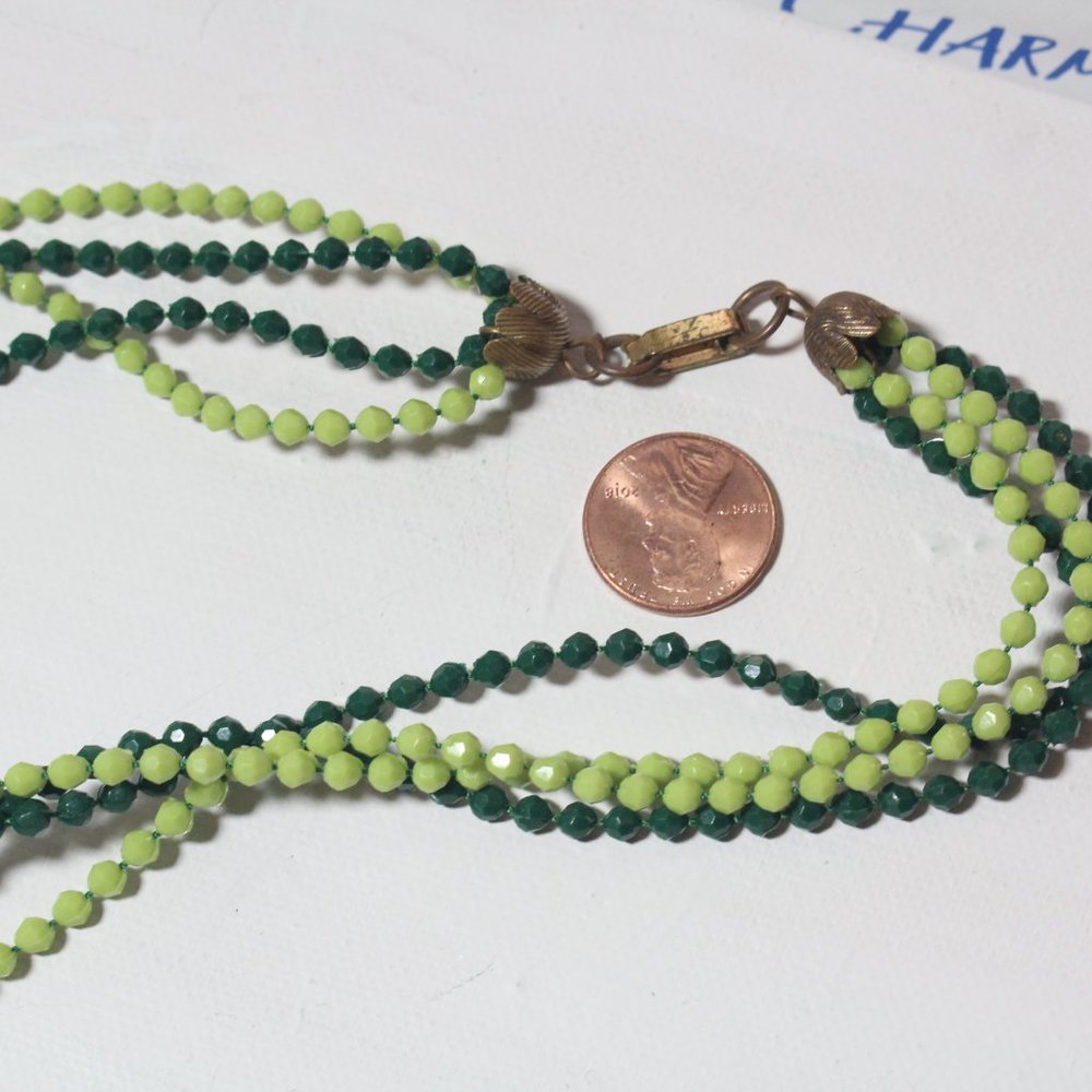 1970's Vintage Limelight Bright Neon Green 26" Multil… - Gem